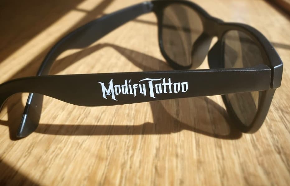 Matte Black Sunglasses – Modify Tattoo